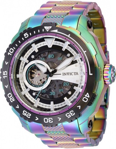 Invicta Men's Aviator Automatic Multifunction Stainless Steel Watch ...