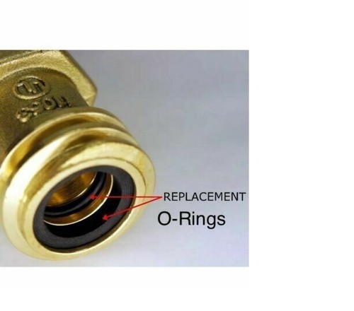 O-RING SET MALE COUPLER PROPANE TANK FORKLIFT BUFFER FOR REGO 7141M ...