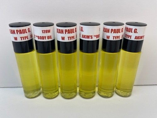 Akim's Perfume Body Oil 0.5 oz (6pc) JEAN PAUL G W | eBay