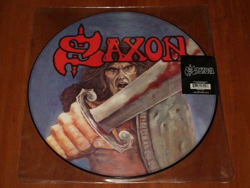 SAXON SELF TITLED 1st ALBUM LP PICTURE DISC *LIMITED* EDITION EU PRESS ...