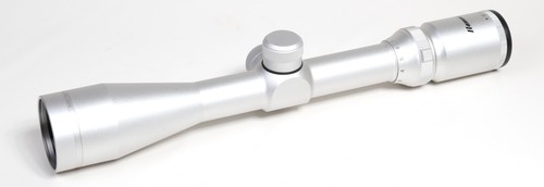 Stainless Silver Hunting Rifle Scope 3-9x40 with Matching Weaver Rings ...