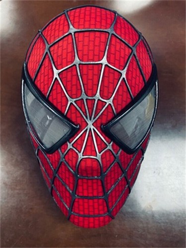 Spiderman Classic Raimi Mask Helmet Cosplay Props Red/Black Masks ...
