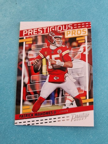 patrick mahomes 2023 PANINI PRESTIGE PP-2 PRESTIGIOUS PROS CHIEFS | eBay