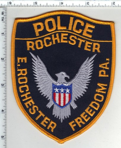 Rochester-E. Rochester-Freedom Police (Pennsylvania) 2nd Issue Shoulder ...