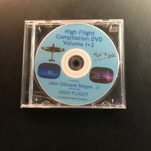 High Flight Compilation DVD 2006 Vol 1+2 John Gillespie Magee Jr. Poem ...