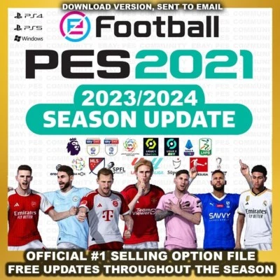 PES 2021 Option File Patch - *24/25 SEASON | Grelly UK