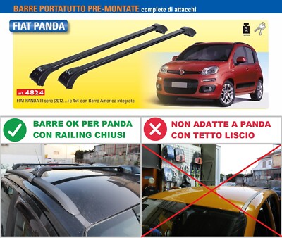 Portapacchi per Fiat Panda | Acquisti Online su eBay