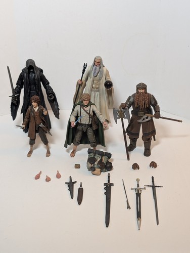 Lord of the Rings LOTR Diamond Select Lot of 5 Action Figures And ...