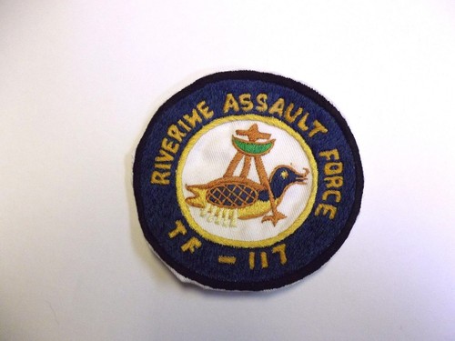 b7786 US Navy Vietnam Riverine Assault Force Task Force TF 117 Brown ...