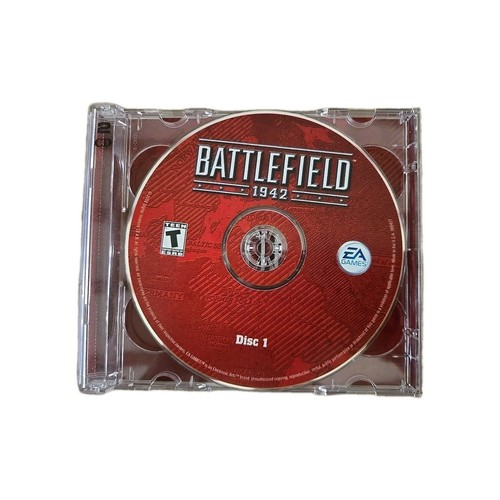 Battlefield 1942 Two Disc PC Game EA Games.T For Teen 2002 Pre-owned ...