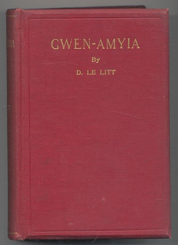 D LE LITT / Gwen-Amyia An Anglo-Indian Romance 1st Edition 1925 | eBay
