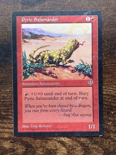 Pyric Salamander Mirage MTG Magic The Gathering D10072* | eBay
