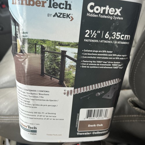 Cortex Hidden Fastening System Dark Oak Timbertech Azek | eBay