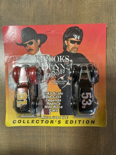 Brooks & Dunn Metal Rodeo Legends Racing 1:64 Diecast Race Cars | eBay