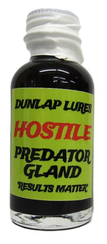 Hostile Predator Gland Lure - Dunlap Lures Trapping Supplies 1 Ounce ...