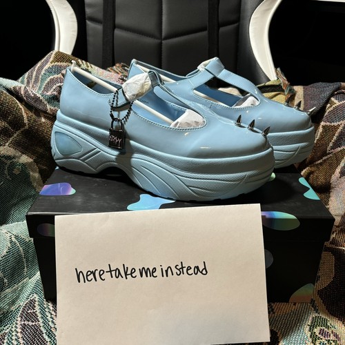 Koi Footwear Poppy Dear Collab Mary janes Kawaii Festival Rave Shoes | eBay