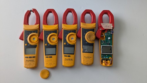 Fluke 337 336 333 334 335 Clamp Meter - Lot For Parts As-Is Not Working ...
