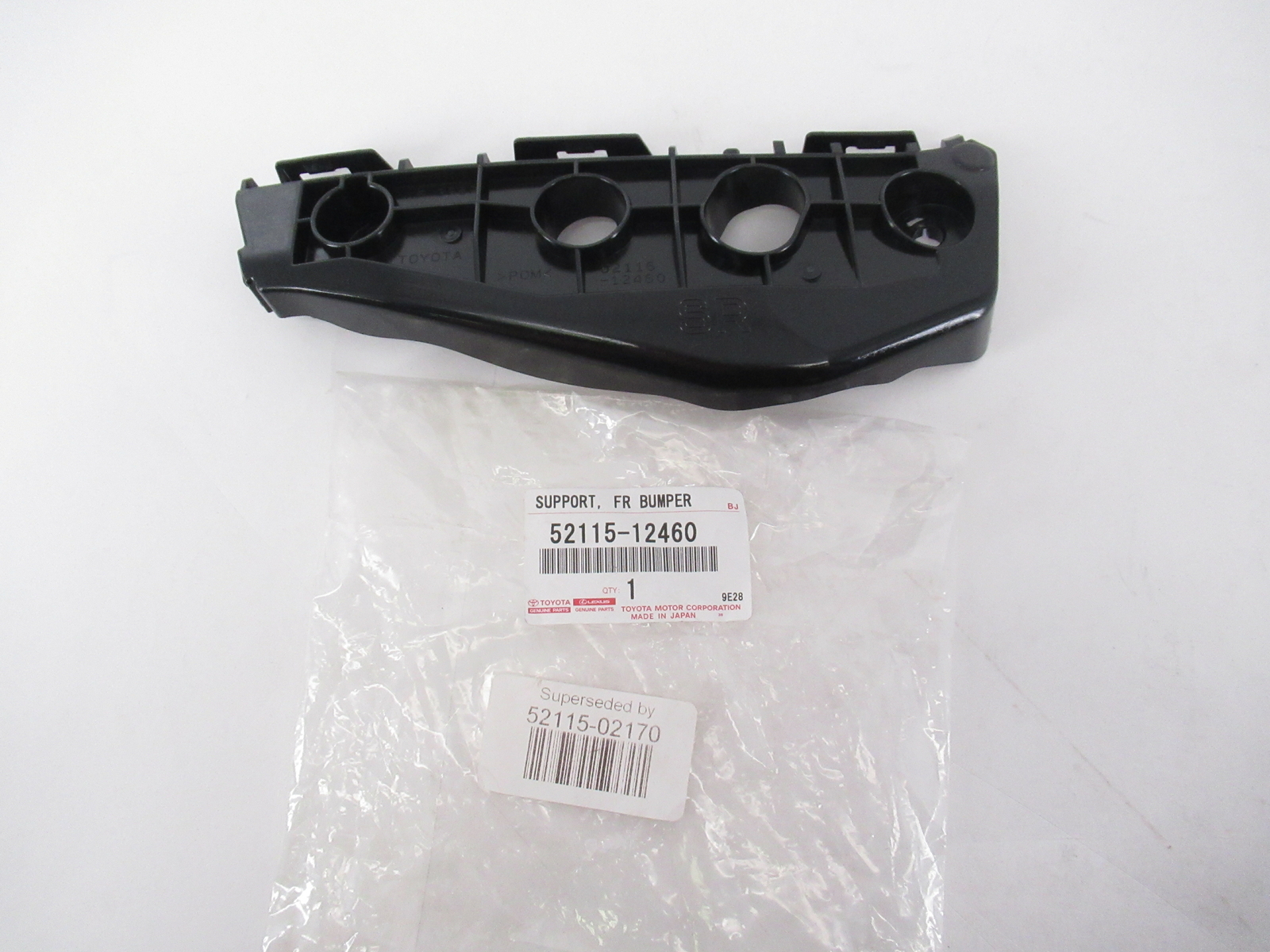 5211502270 Genuine Toyota SUPPORT, FRONT BUMPER SIDE, RH 52115-02270 | eBay