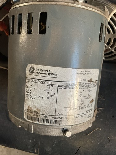 General Electric Motor Model 5kh39qn5514t | eBay