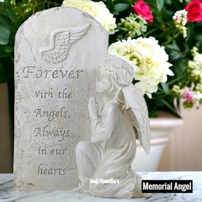 Memorial Cherubs in Grave Ornaments & Memorials for sale | eBay