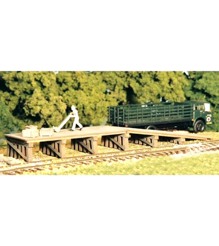 Monroe Models ~ N Scale ~ Railroad Loading Dock & Ramp Laser Kit ~ 2 ...