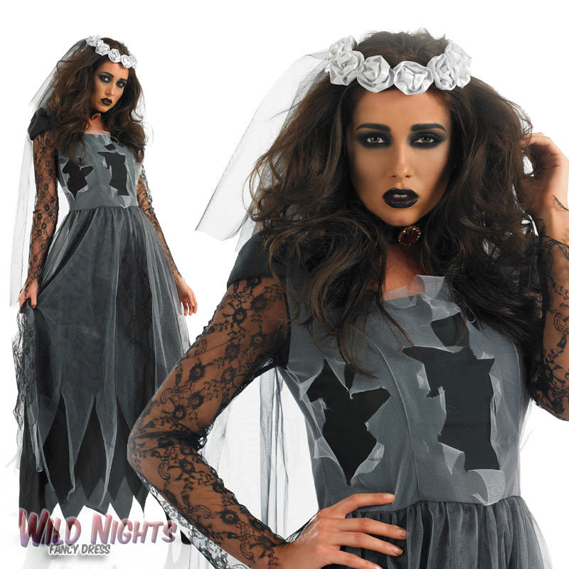 Dead Bride Costume Plus Size