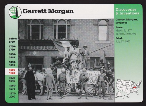 GARRETT MORGAN Cleveland Firemen Photo Gas Mask Inventor STORY OF ...