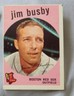 1959 TOPPS JIM BUSBY CARD NO:185 NEAR MINT CONDITION | eBay