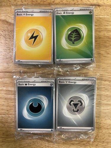 Pokémon TCG - SVE Energy Pack Lot Of 4 - Sealed | eBay