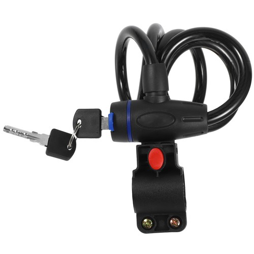 2pcs Universal Black Chain Lock Bike Locks Ring Lock Mountain Bikes ...