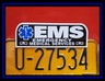 EMR Emergency Medical Responder Vinyl Decal Fire Dept Rescue EMT window ...