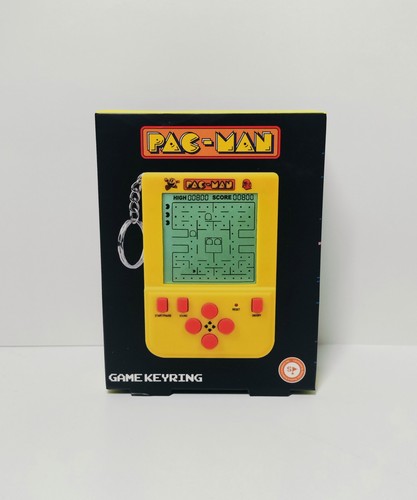 Fizz Creations Pac-Man Arcade Game Keyring/Key Ring Bag Accessory Toy ...