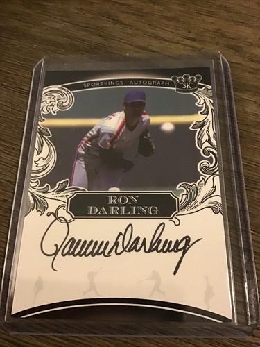 Ron Darling 2022 Sportkings Volume 3 Autograph Auto #A70 New York Mets ...