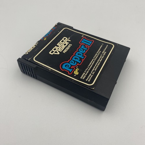 Pepper II ColecoVision Video Game Cart Only 1983 | eBay