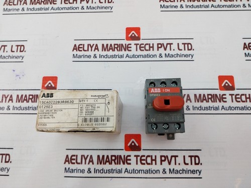 ABB OT25E3 Disconnect Switch 25 Amp 600v 3 Pole for sale online | eBay