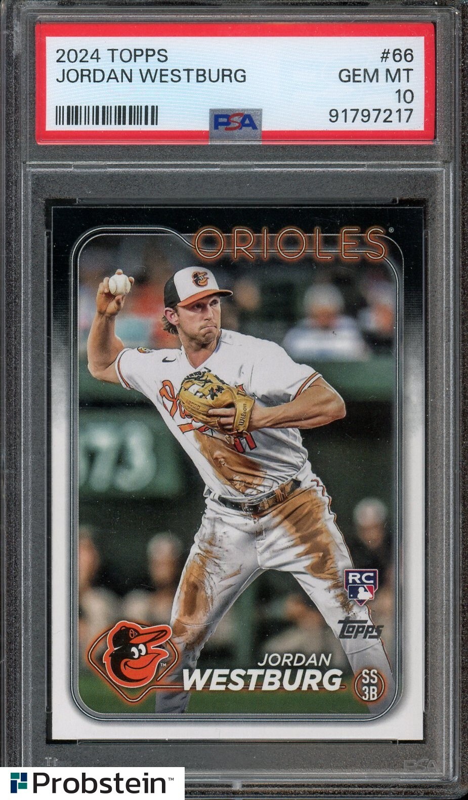 Jordan Westburg 2024 Topps #66 Base Price Guide - Sports Card Investor