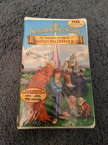 The Neverending Story VHS The Animated Adventures of Bastian Balthazar ...