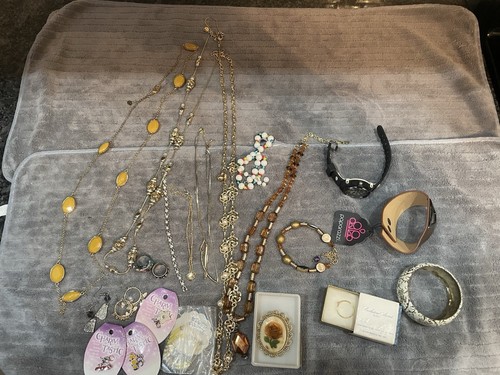 Jewelry Avon Watch Charms Necklaces Brooch Earrings Lot | eBay