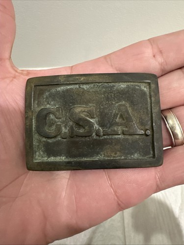 Civil War Confederate CSA Atlanta Arsenal Buckle | eBay
