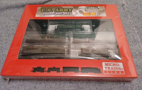 U.S. ARMY Train Set #1 Special Edition N-Scale Collector Train Set ...