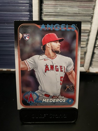 (50) Victor Mederos 2024 TOPPS SERIES 1 ROOKIE CARD LOT #270 LOS ...