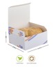 Premium Cardboard Takeaway Boxes with Lid - Container Disposable ...