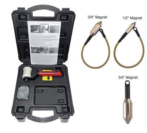 MAGNEPULL XP1000-LC 3/4" 1/2" 3 Magnet Cable Puller Drop Fishing Tool ...