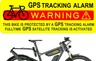 GPS Tracking Bicycle Sticker Bike Anti Theft Security Alarm Warning ...