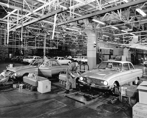 1959 Ford FALCON Factory Assembly Classic Car Retro Picture Photo 5x7 ...