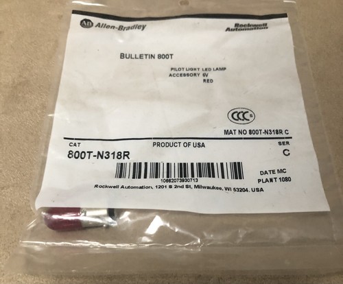 Allen-Bradley 800TN318R Industrial Control System for sale online | eBay