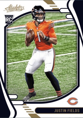 2021 Absolute Justin Fields Rookie RC NFL Blitz Digital Card | eBay