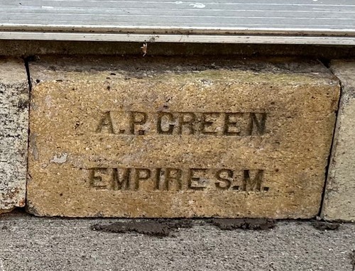 Early 1900's Fire Brick Paver A.P. GREEN EMPIRE D.P. Mexico Missouri | eBay