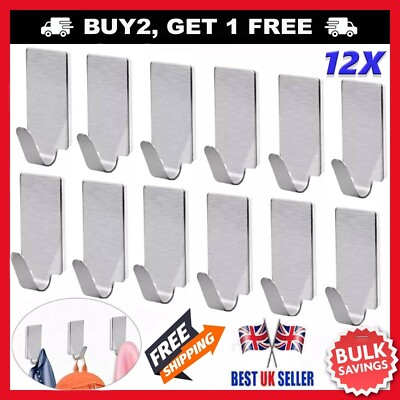 Strong Self Adhesive Hooks for sale | eBay