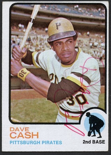 Dave Cash #397 signed autograph auto 1973 Topps Baseball Trading Card ...